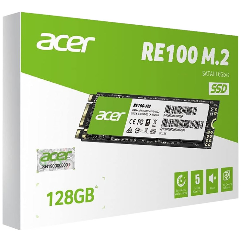 SSD 128 GB Acer RE100-M2-128GB M.2